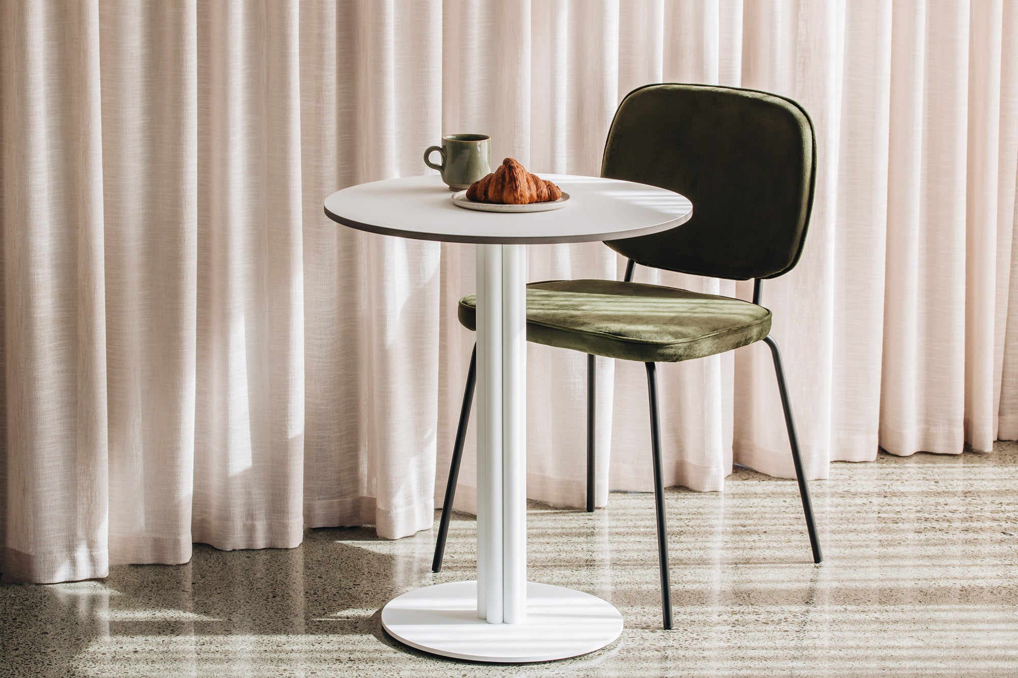 Bouquet 01 Cafe Table Pedestal Base – Proffer Ltd