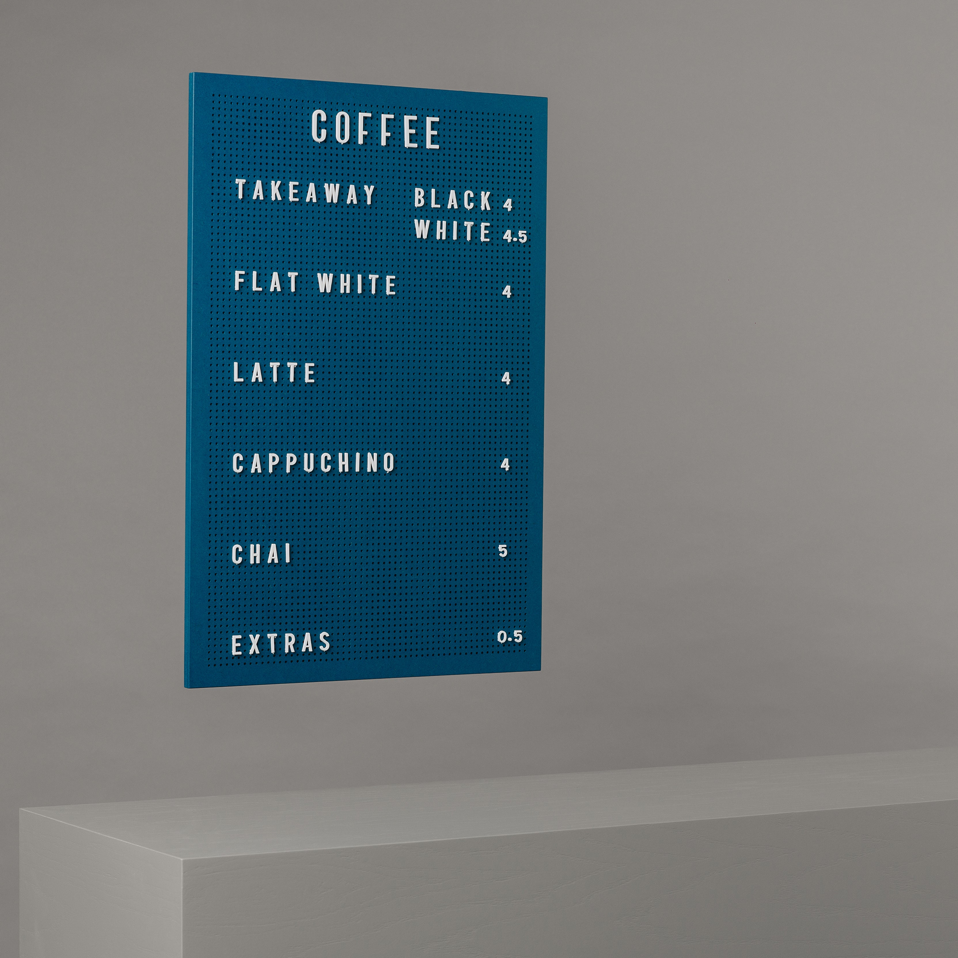 Menu Board (Available in 10 Colours) | Changeable Letter Board Menu ...