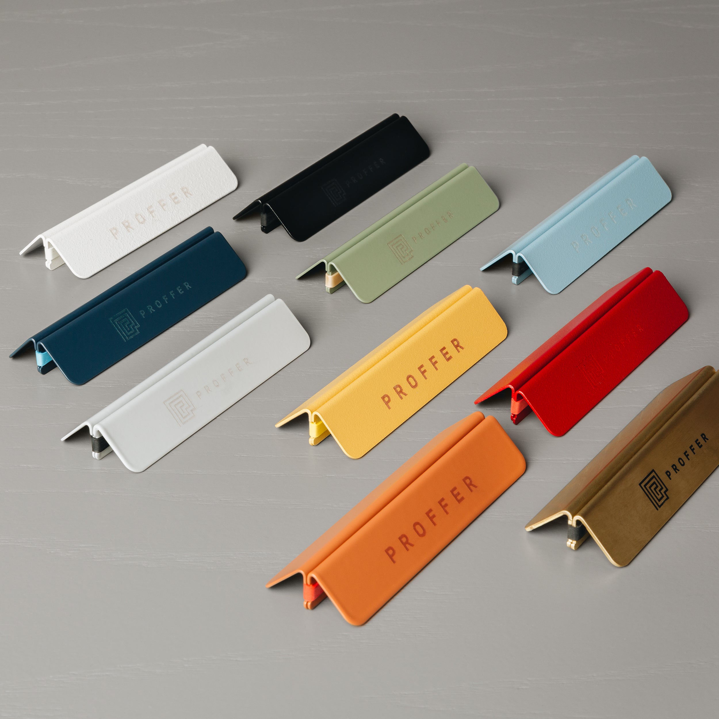 Menu Holders (Packs of 10) | Metal Menu Stands | Table Card Stands ...